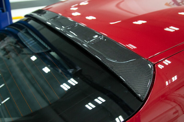 OLM 2020-2022 Toyota Supra A1 Style Carbon Fiber Rear Roof Spoiler ...