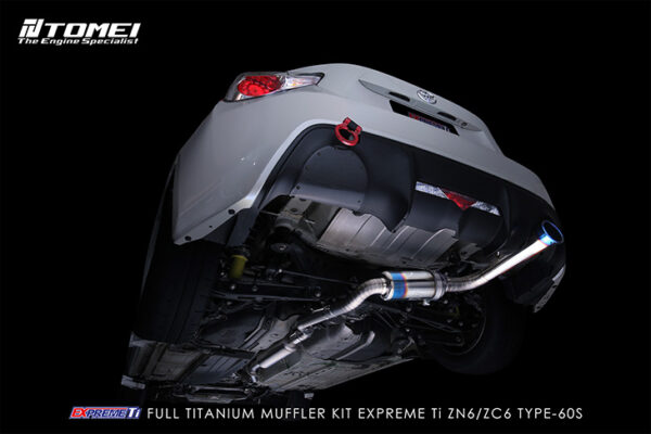 Tomei 2022+ Toyota GR86 / Subaru BRZ Expreme Ti Type-60S Titanium ...