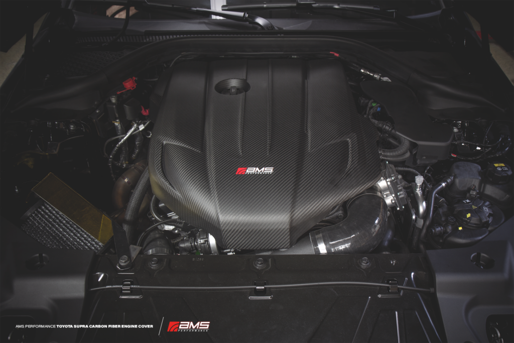 AMS Performance 2020-2022 Toyota Supra GR Carbon Fiber Engine Cover ...