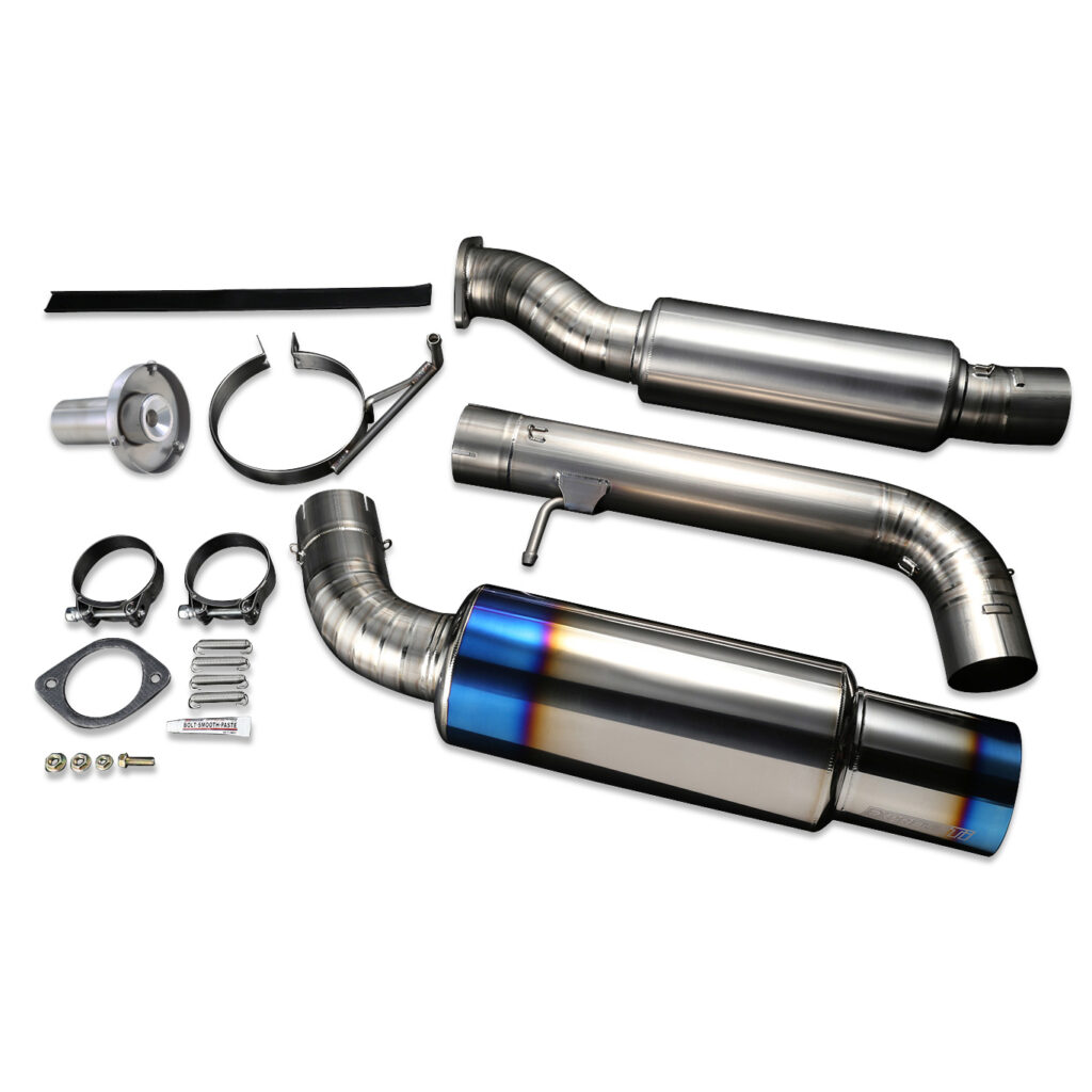 Tomei 2009-2011 Nissan 370Z Expreme Ti Full Titanium Muffler Exhaust ...