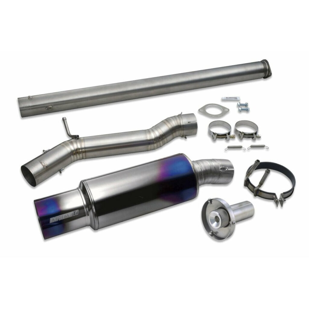 Tomei 2008-2016 Mitsubishi Evo X Expreme Ti Full Titanium Muffler Exhaust System - BCB Performance