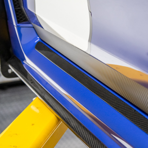 OLM 2015-2021 Subaru WRX / STI S208 Style Carbon Fiber Side Skirt Trim ...