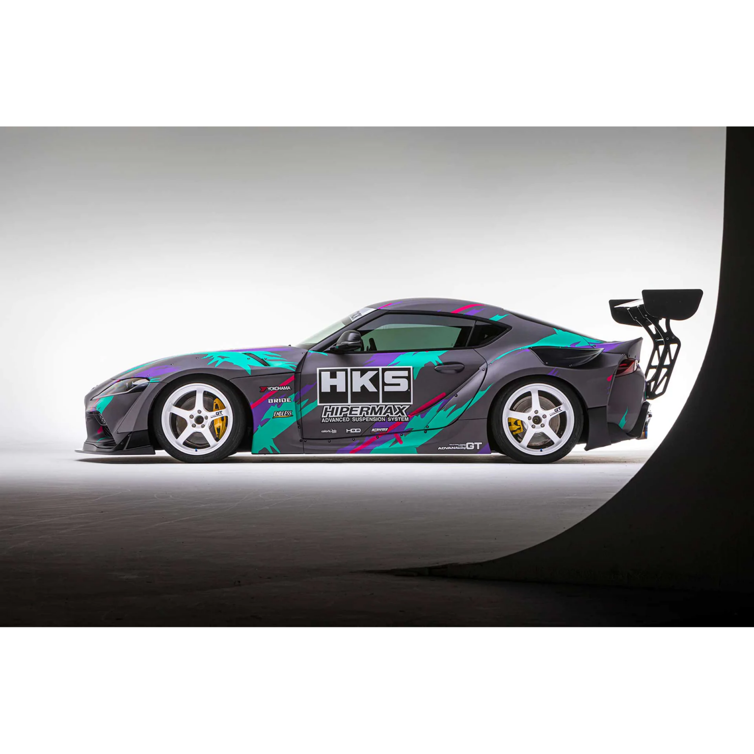 HKS 2020-2022 Toyota Supra GR Premium Body Kit w/ FRP GT Rear Mounted ...