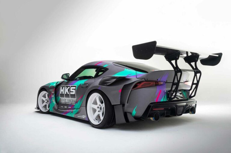 HKS 2020-2022 Toyota Supra GR | FRP GT Rear Mounted Wing - BCB Performance