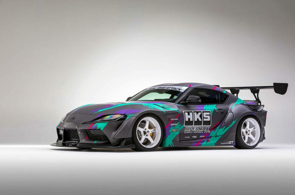 HKS 2020-2022 Toyota Supra GR | FRP GT Rear Mounted Wing - BCB Performance