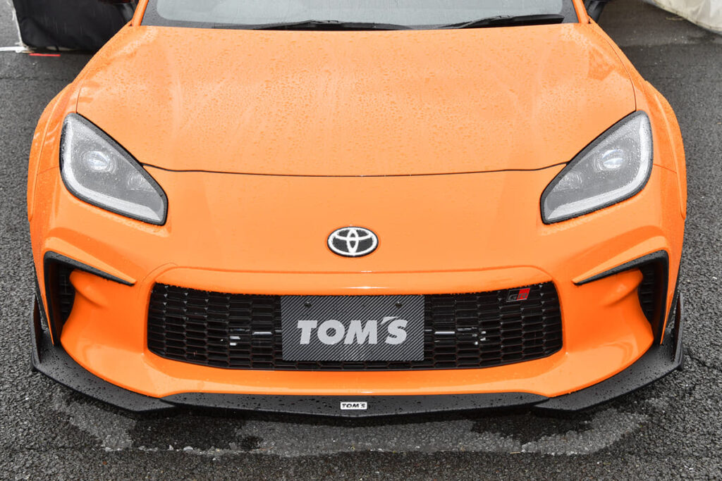 TOMS 2022+ Toyota GR86 Unpainted Front Splitter Lip - BCB Performance