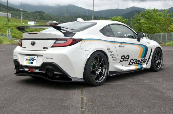 GReddy x Voltex 2022+ Toyota GR86 Carbon Fiber Rear Under Spoiler ...