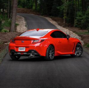 MBRP 2022+ Subaru BRZ / Toyota GR86 Burnt Stainless Steel 3" Single ...