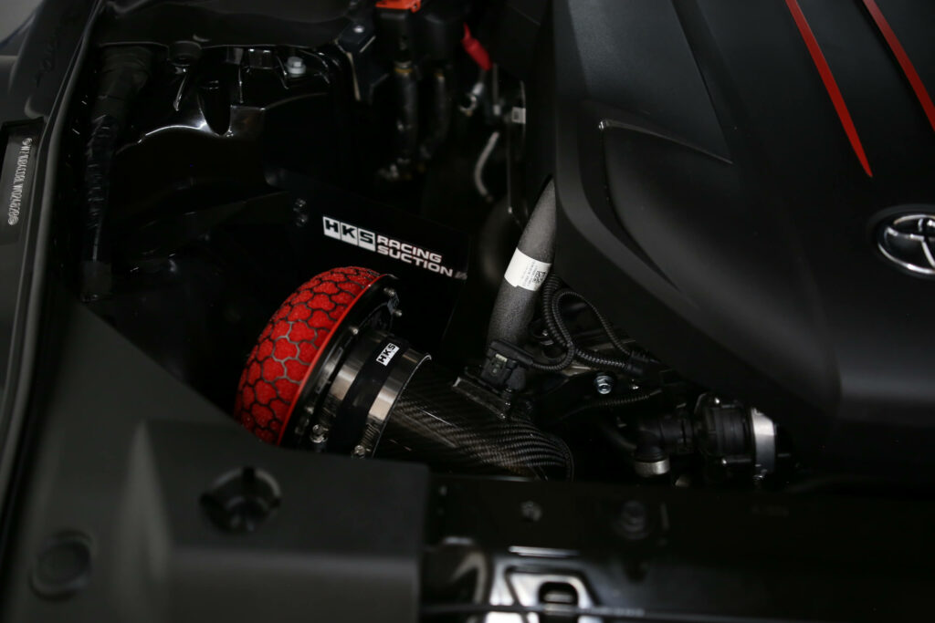 HKS 2020-2022 Toyota Supra GR Carbon Fiber Racing Suction Intake Kit ...