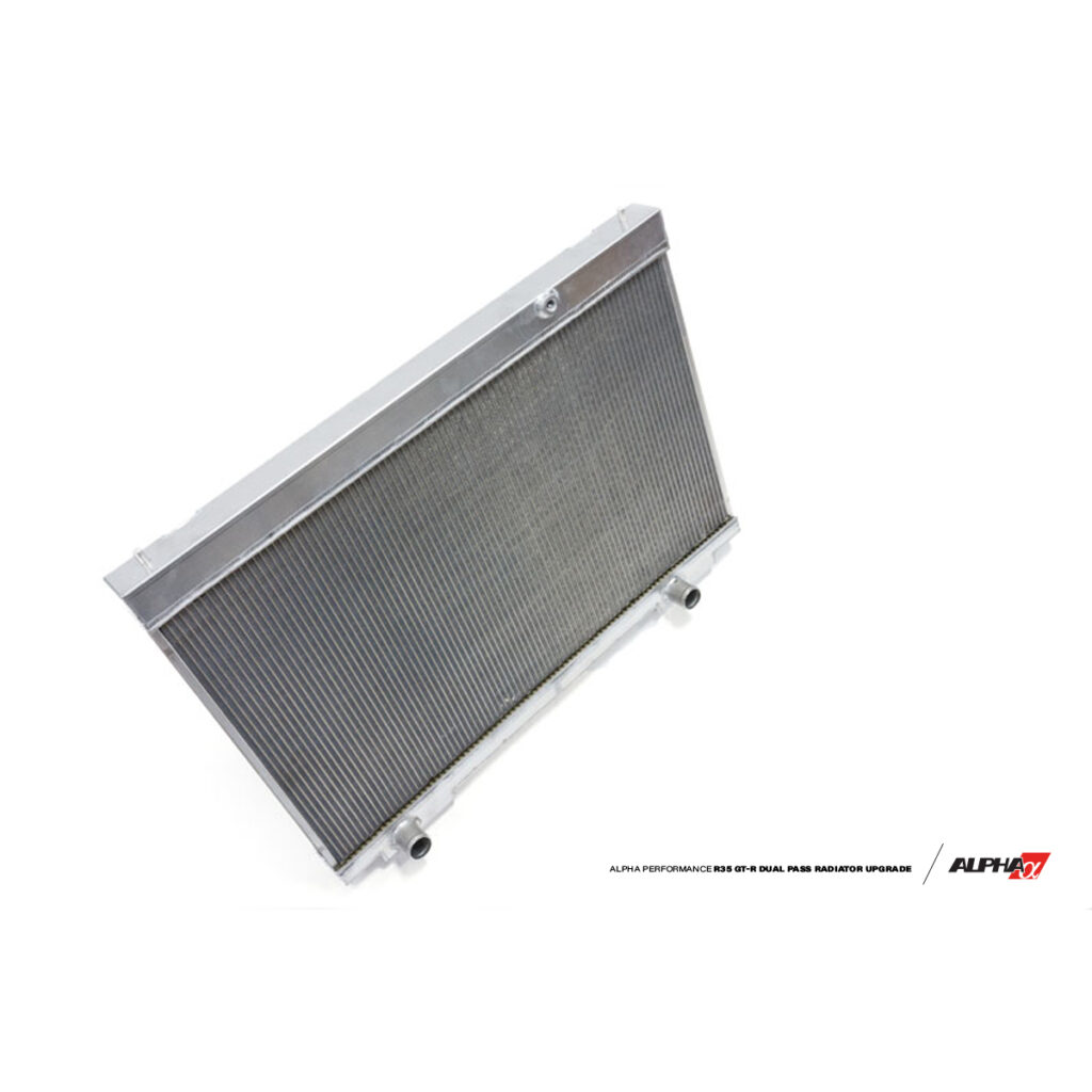 AMS Performance Alpha 2009-2021 Nissan R35 GT-R Dual Pass Radiator ...