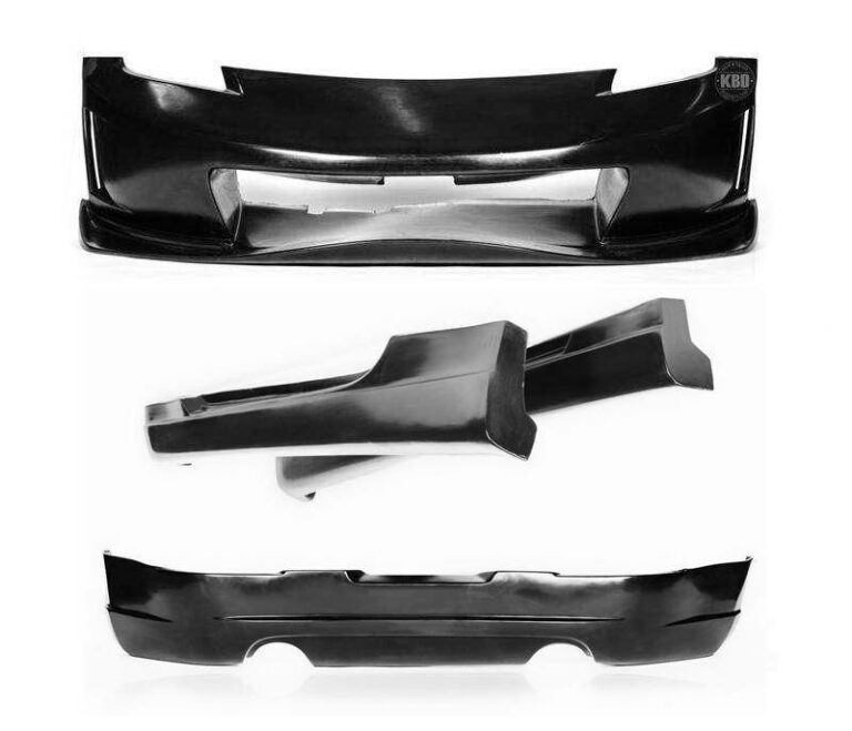 KBD Body Kits 2003-2008 Nissan 350Z N3-R Style 4 Piece Polyurethane ...