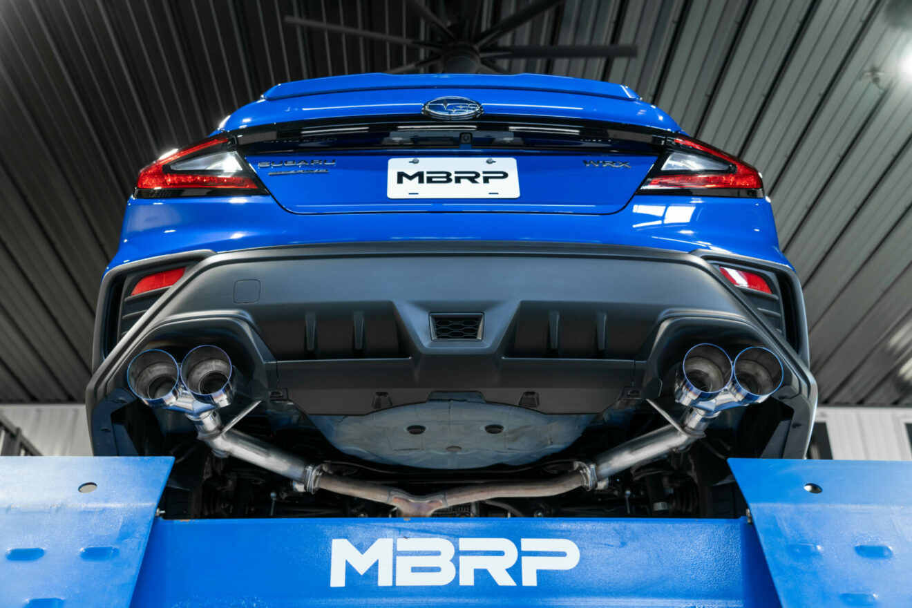 MBRP 2022+ Subaru WRX 2.4L 2.5″ Dual Split Rear Exit Axle-Back Exhaust ...