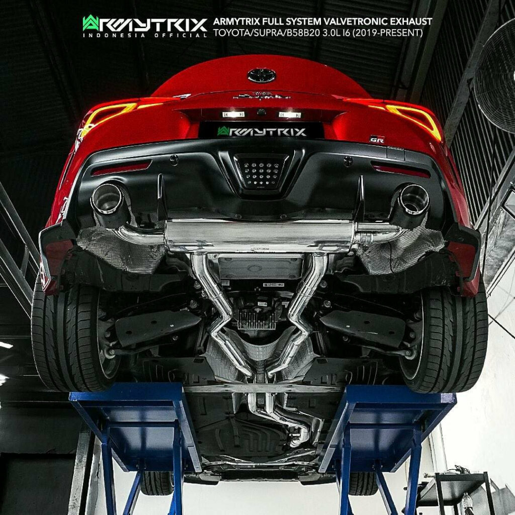 ARMYTRIX 2020-2022 Toyota GR Supra A90/A91 Valvetronic Cat-Back Exhaust System - BCB Performance