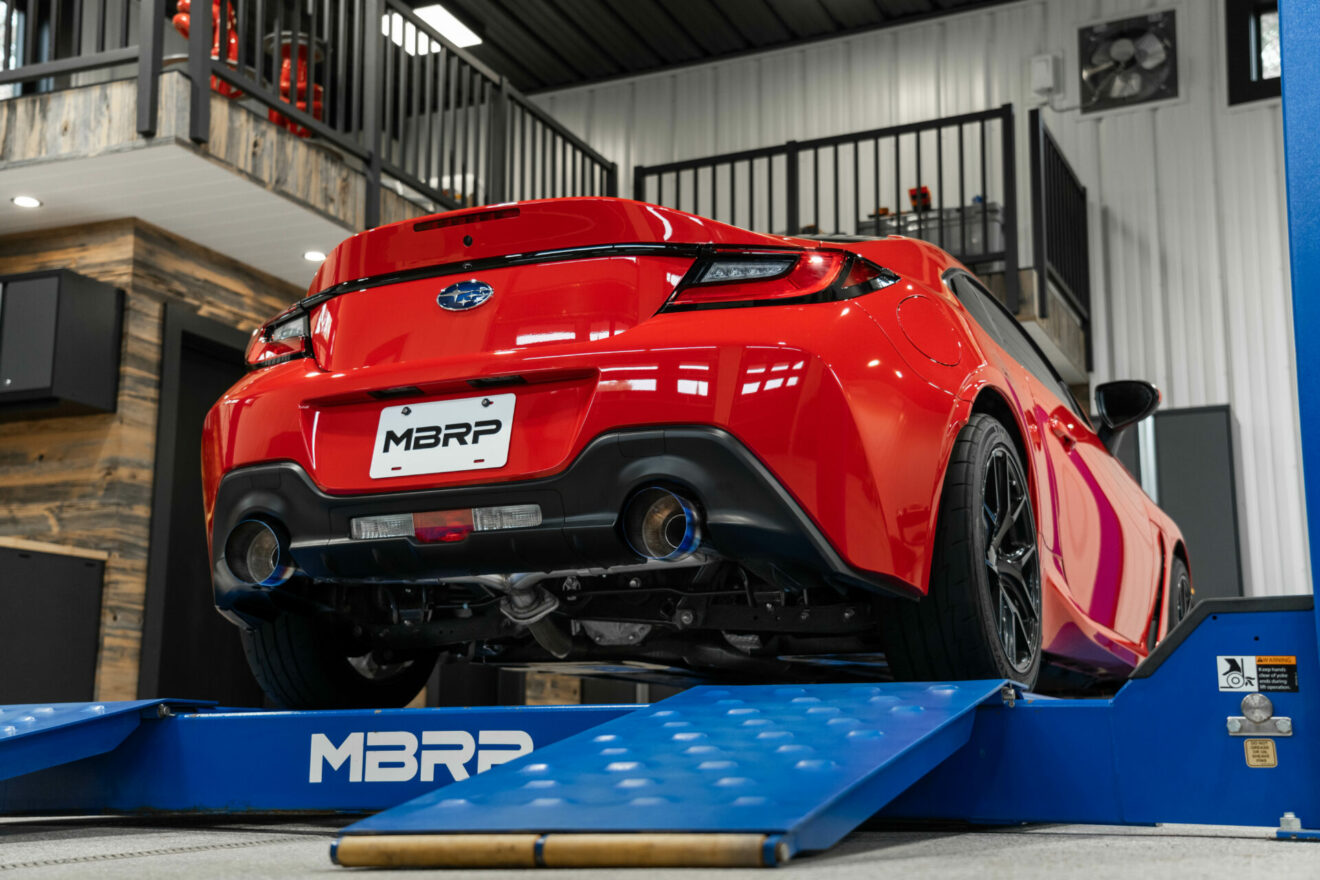 MBRP 2022+ Subaru BRZ / Toyota GR86 Stainless Steel 2.5in Dual Exit ...