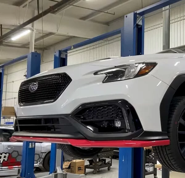 STI 2022+ Subaru WRX Front Lip Under Spoiler Cherry Red - BCB Performance