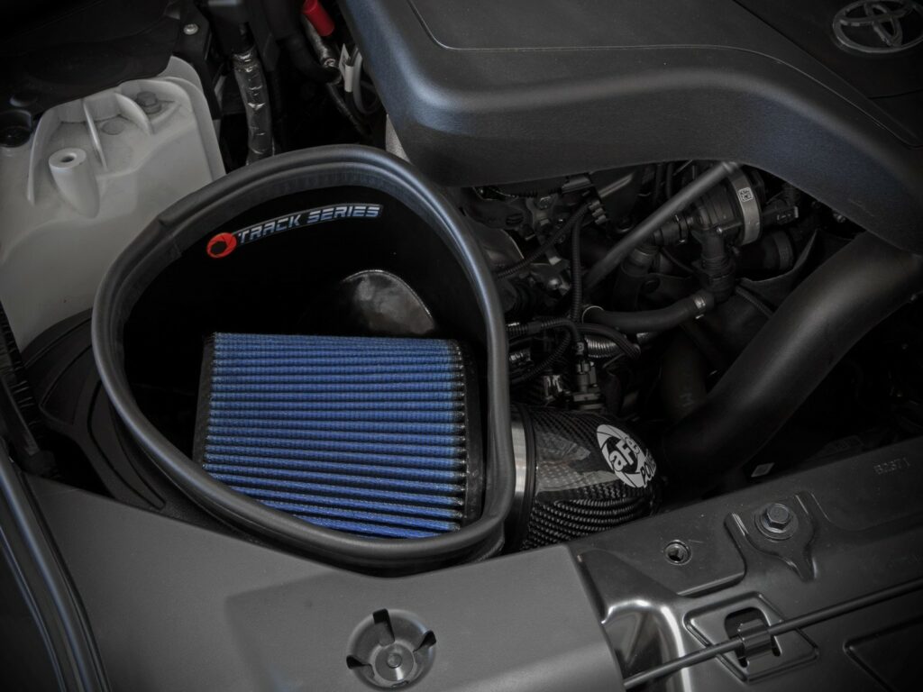 aFe 2021-2023 Toyota Supra 2.0L Carbon Fiber Track Series Cold Air ...